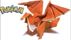 【折り紙】リザードンの作り方（ポケモン）pokemon Origami Charizard Tutorial – 折り紙 Origami ...