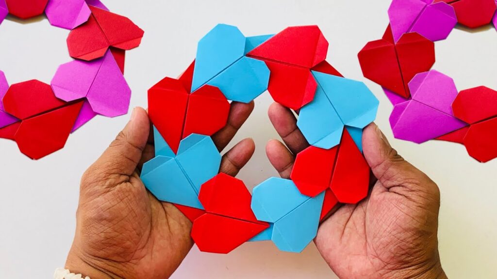 How to Make 3D Heart for your Valentines Day Decoration | Valentines ...