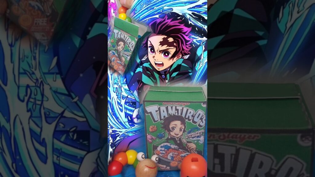 Tanjiro snack and gift box #papercraft #demonslayer #makeuptutorial # ...