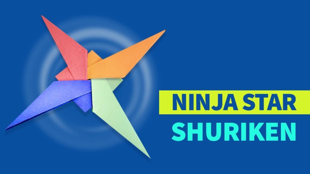 How to make a Ninja Star Shuriken #ninjastar #shurikenjutsu # ...