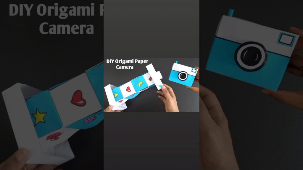 Origami Camera Box #shorts #origami #papercraft #toys #diy #antistress ...
