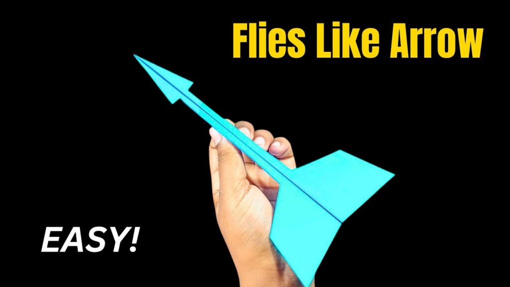 How to Make a Super Fast Paper Airplane | Best Origami Paper Airplane ...