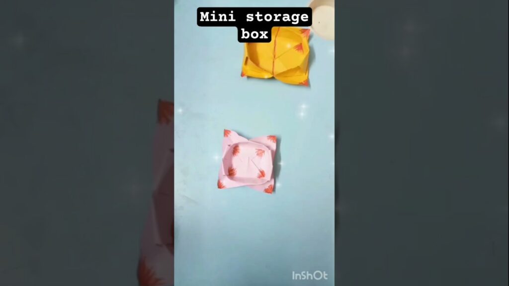 Easy DIY Mini Storage Box | Paper Craft Idea | Cute Organiser Box ...