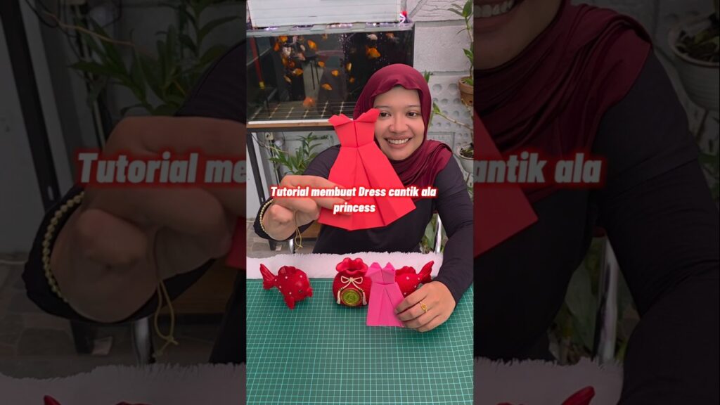 tutorial menbuat dress cantik ala princess.. #rekomendasi #fyp # ...