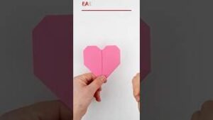 EASY Origami HEART in Bloom! | FAST 3-Min Paper Heart Fold + FREE PDF ...